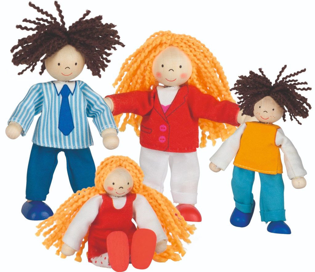 Flexible puppets lifestyle family - Robbie Toys