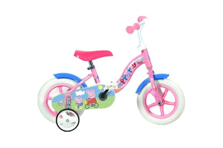 Dino Bikes Peppa Pig 10" Bicycle | Toddler First Bike | Toytastic